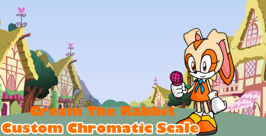 Cream The Rabbit (Custom) Chromatic Scale Modding Tool for Friday Night ...