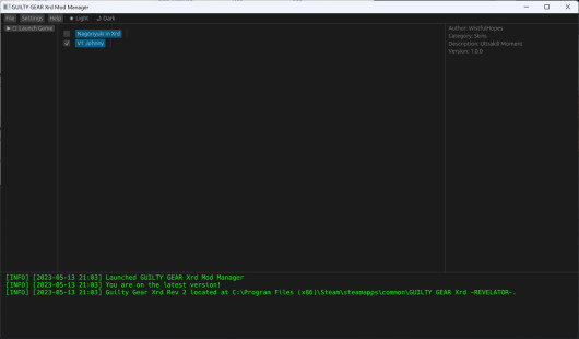 Guilty Gear Xrd Mod Manager Modding Tool for Guilty Gear Xrd Rev 2 | GGXrd Modding Tools