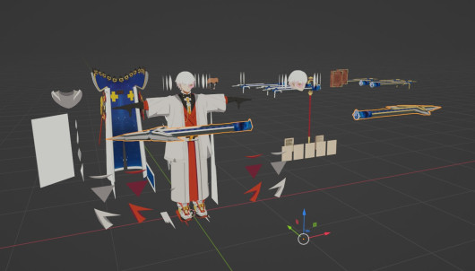 Blender Texture Setups [GUILTY GEAR -STRIVE-] [Modding Tools]