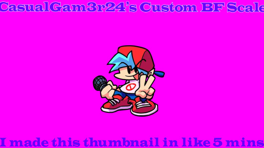 CasualGam3r24's Custom BF Chromatic Modding Tool for Friday Night Funkin' | FNF Modding Tools