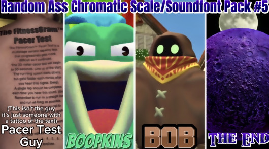 Random Ass Chromatic Scale/Soundfont Pack #5 Modding Tool for Friday Night Funkin' | FNF Modding ...