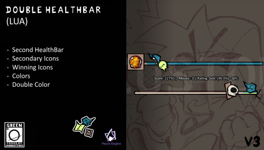 Double Healthbar and Double Color (LUA) Modding Tool for Friday Night ...