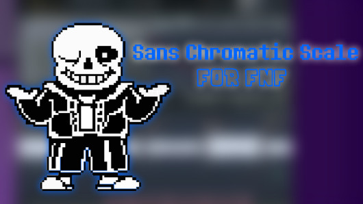 sans chromatic scale (FROM UNDERTALE!!) Modding Tool for Friday Night ...