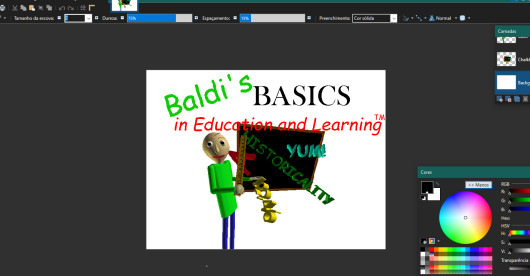 Baldi's Basics Title Template Modding Tool for Baldi's Basics | Baldi Modding Tools