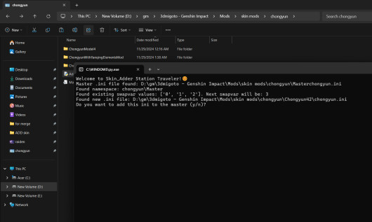 Add_Skin Script Modding Tool for Genshin Impact | GI Modding Tools