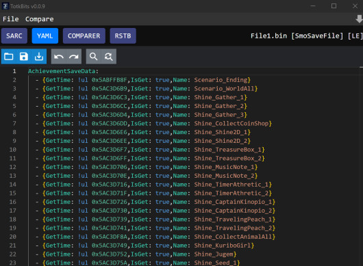 Save Editor Modding Tool for Super Mario Odyssey | SMO Modding Tools