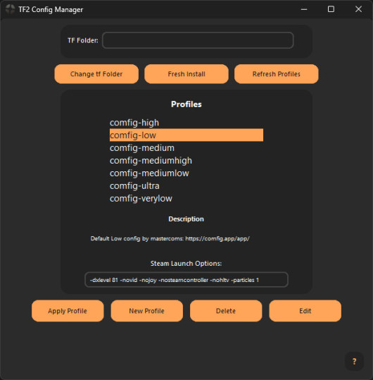 TF2 Config Manager Modding Tool for Team Fortress 2 | TF2 Modding Tools