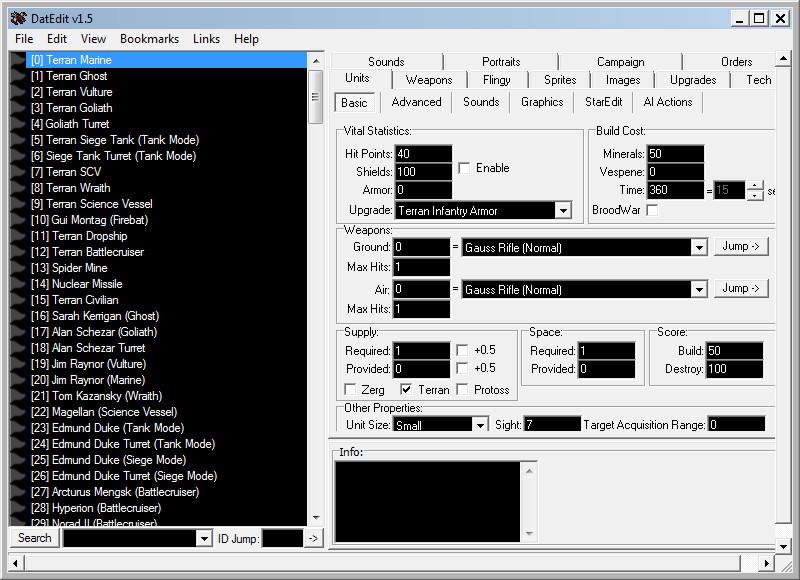DatEdit Modding Tool for StarCraft | SC Modding Tools