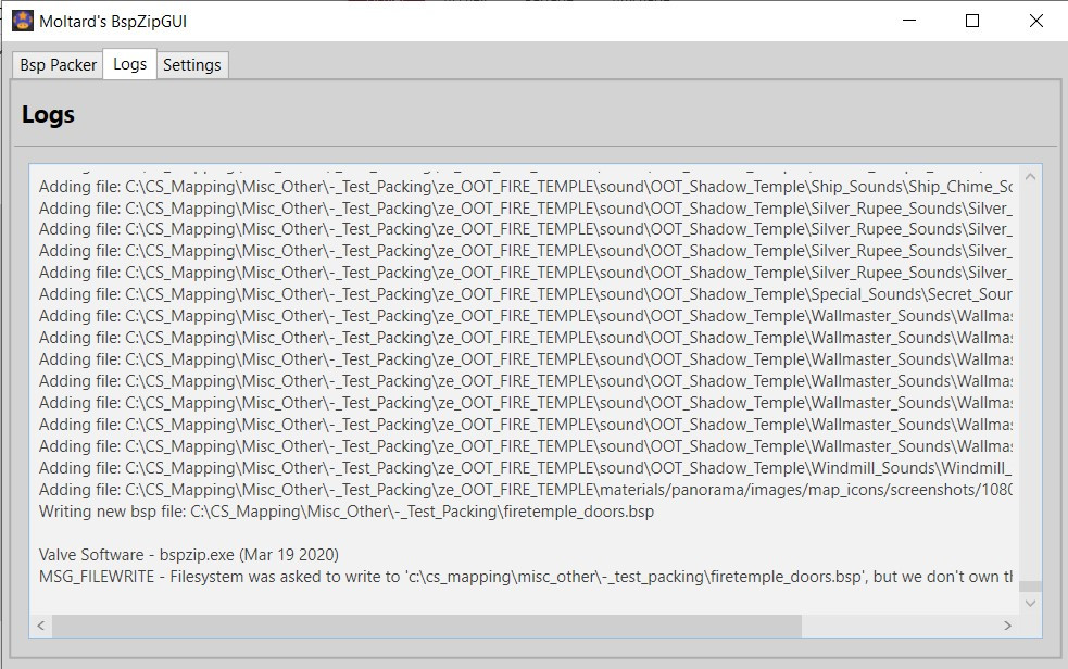 BspZipGUI Modding Tool for Source Engine | Source Modding Tools