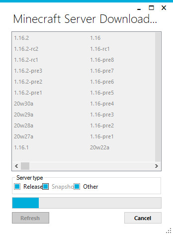 Minecraft Server Downloader [Minecraft] [Modding Tools]
