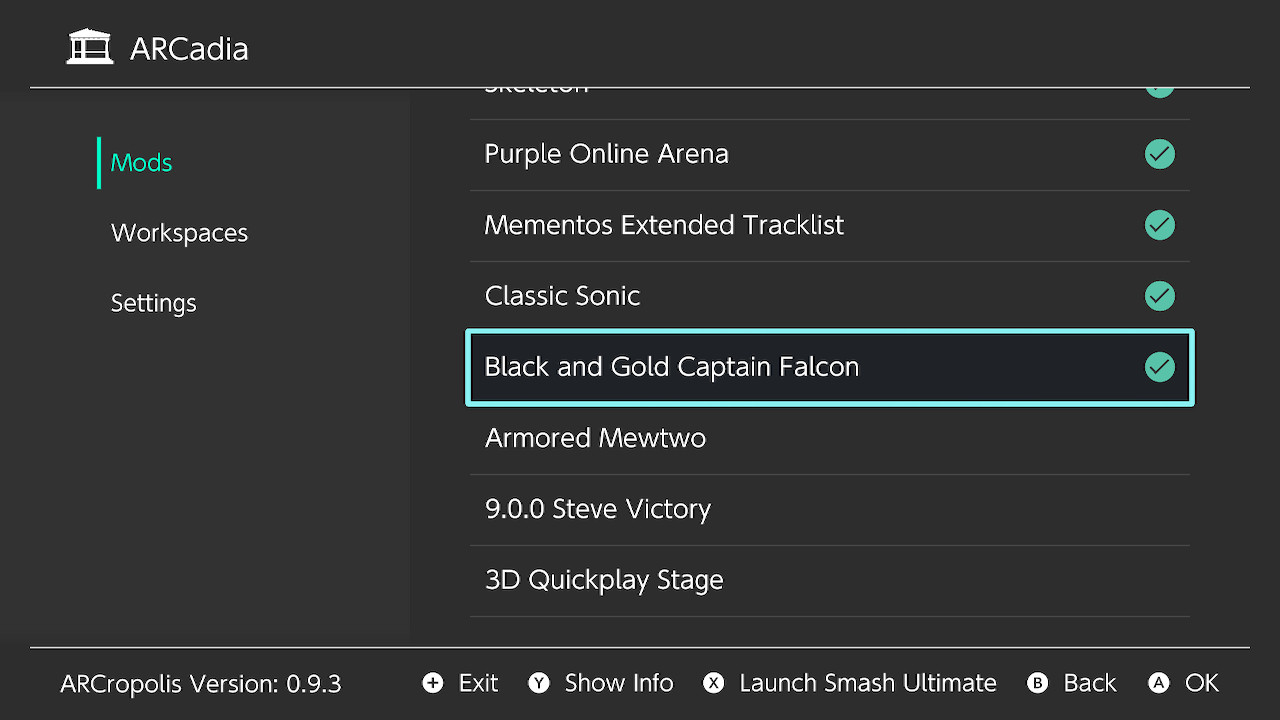 Ultimate Plugin Toggler Modding Tool for Super Smash Bros. Ultimate ...