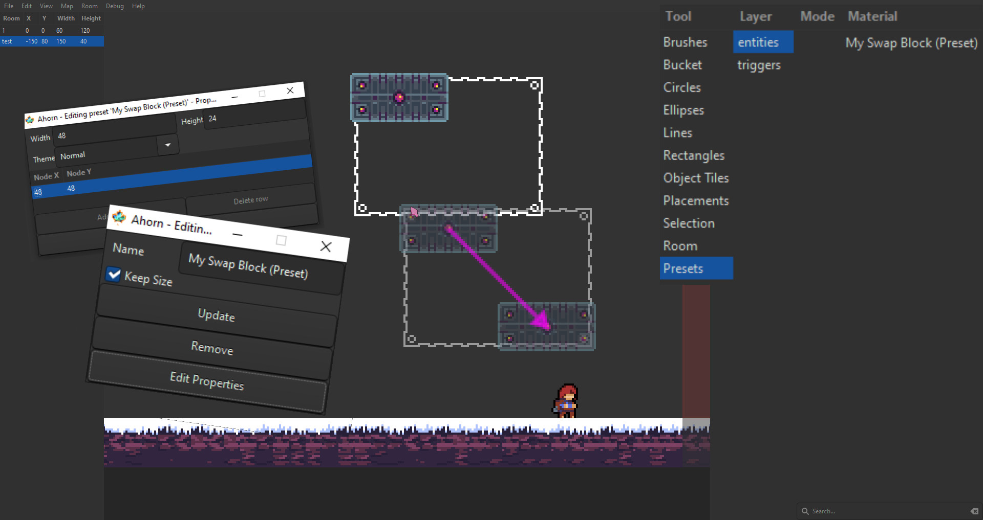 Ahorn Preset Tool [Celeste] [Modding Tools]