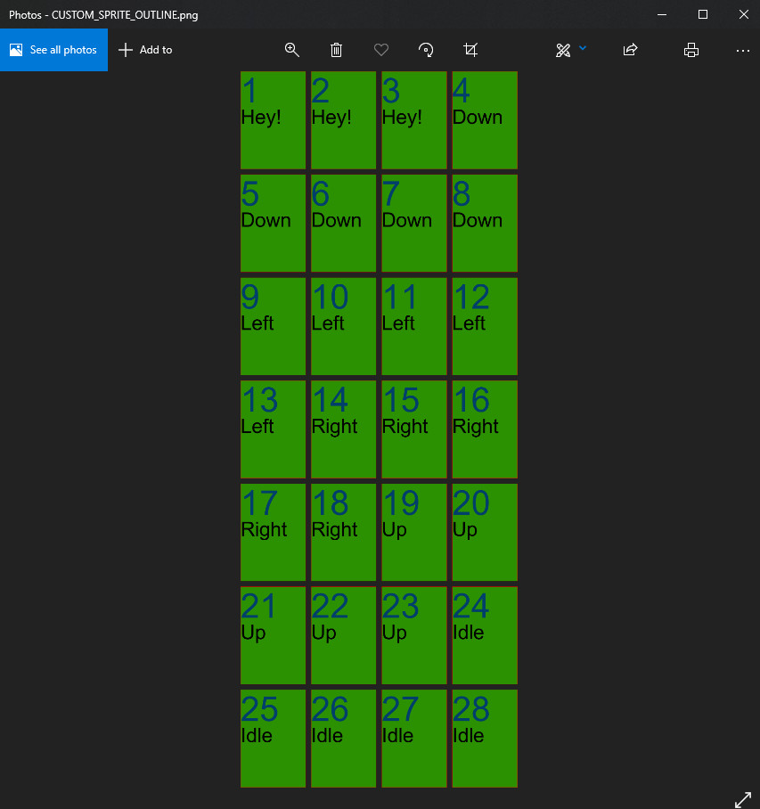 Spritesheet To Xml Github Sid0522sprite Sheet Editor Create Sprite