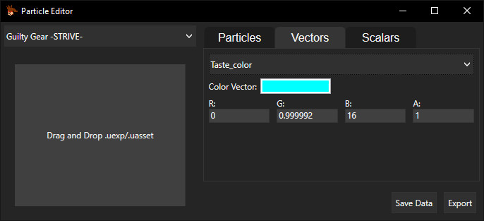 Particle Editor Modding Tool for GUILTY GEAR -STRIVE- | GGST Modding Tools