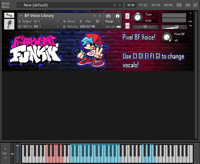 Boyfriend Voice Kontakt Library v1.1 Modding Tool for Friday Night ...