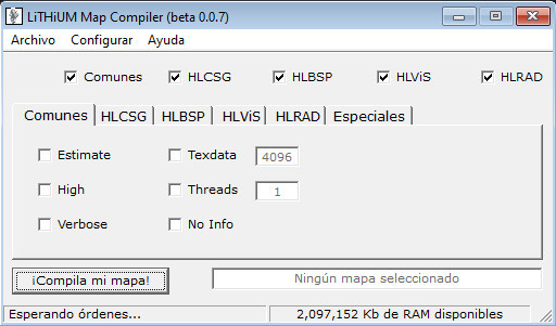 LiTHiUM Map Compiler [Spanish] [Goldsource Engine] [Modding Tools]