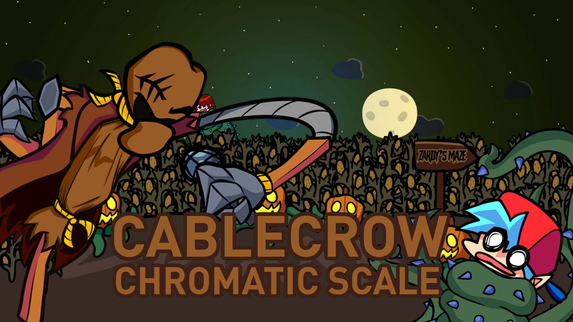 Cablecrow Chromatic Scale Modding Tool for Friday Night Funkin' | FNF Modding Tools