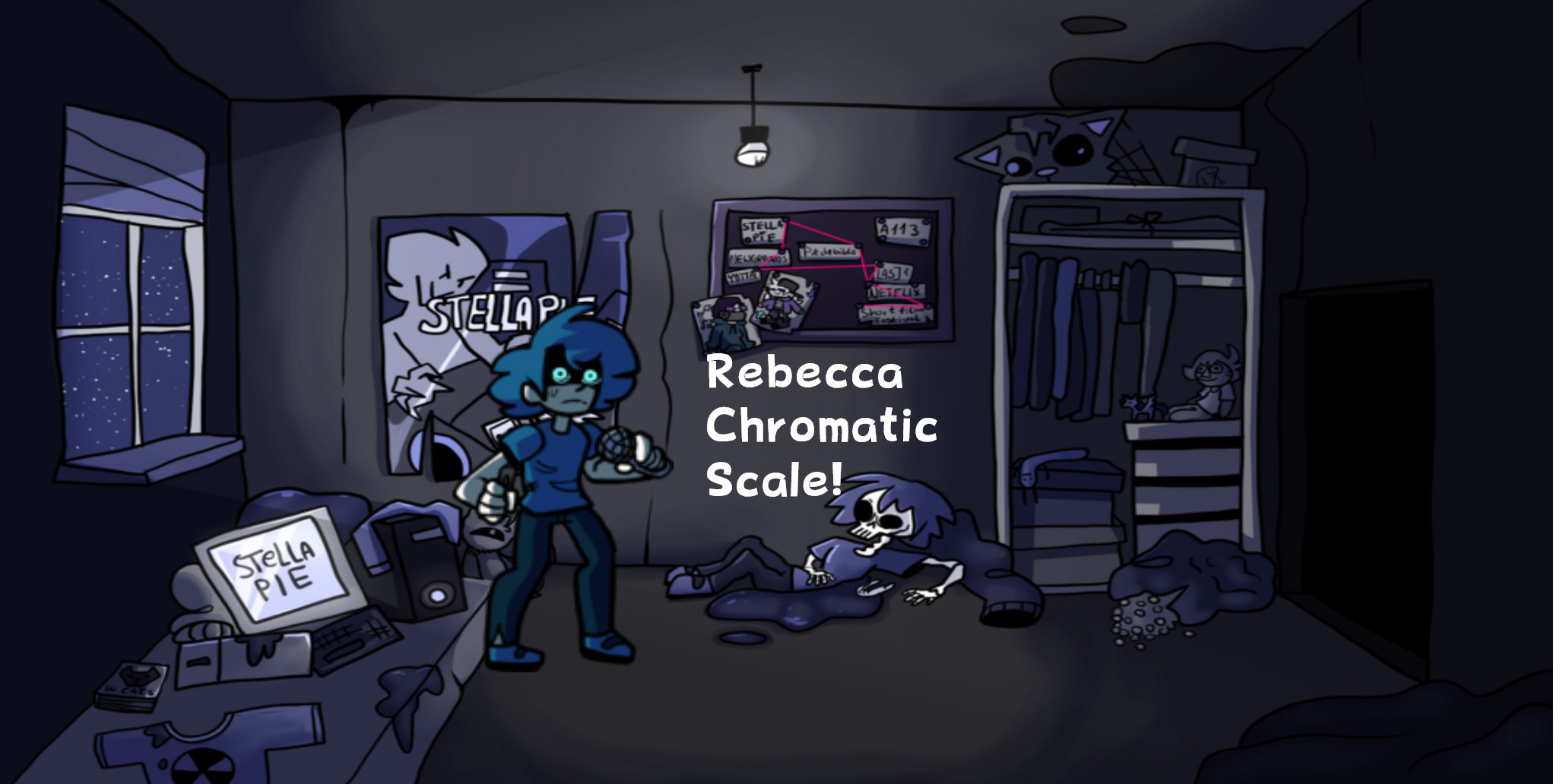 Rebecca Chromatic Scale Modding Tool for Friday Night Funkin' | FNF ...