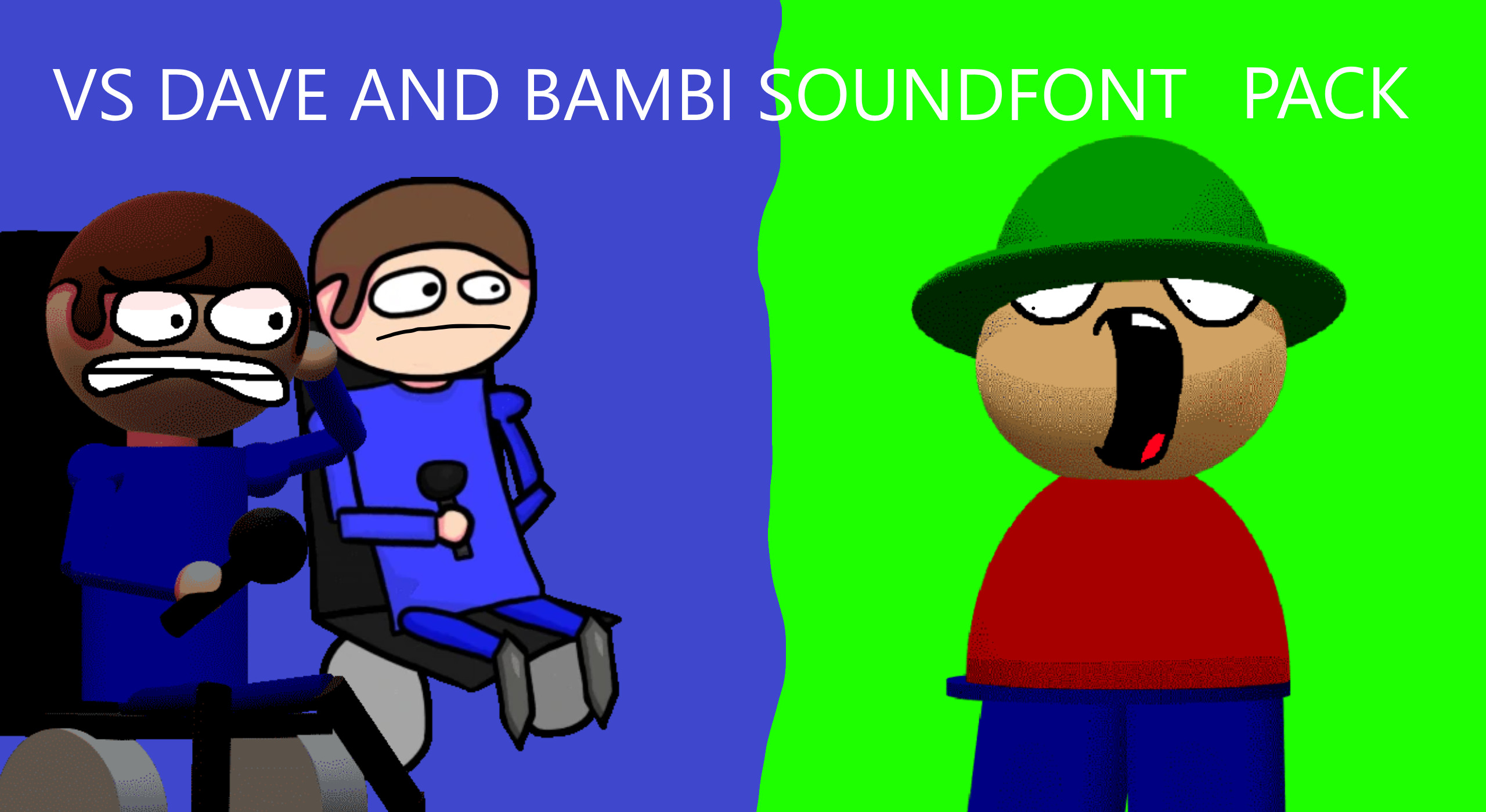 VS DAVE AND BAMBI SOUNDFONT PACK Modding Tool for Friday Night Funkin ...