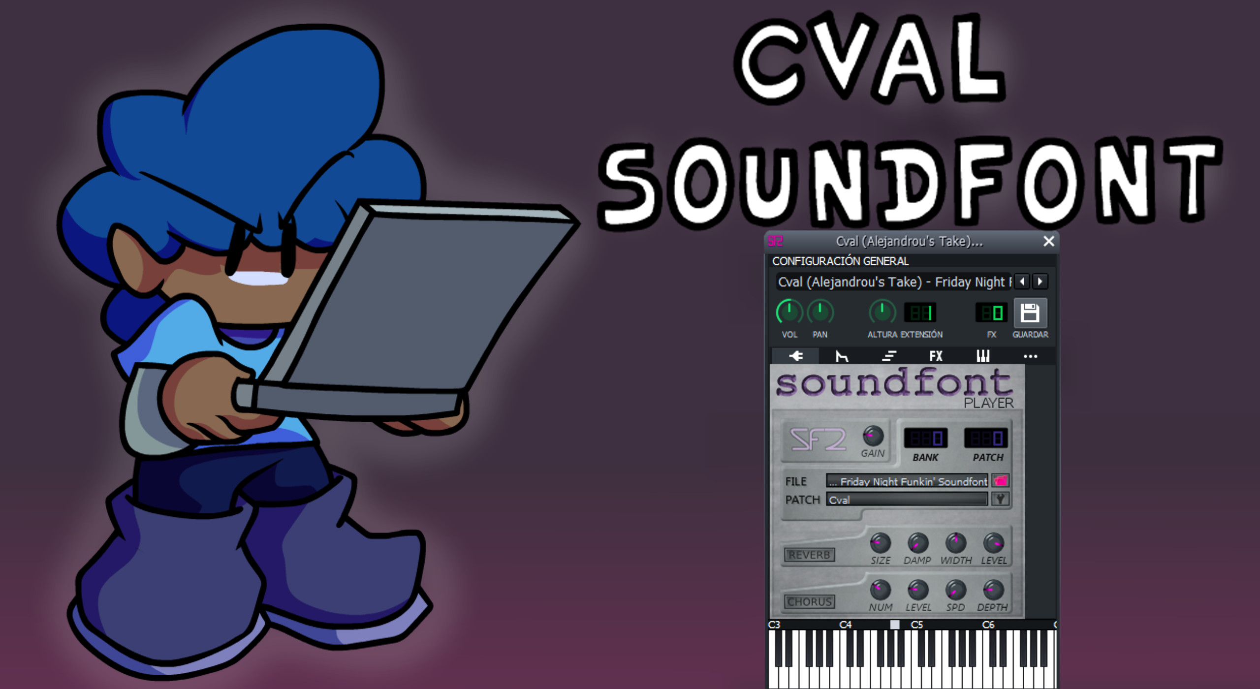 Cval (Alejandrou's Take) v2 - FNF Soundfont [Friday Night Funkin ...