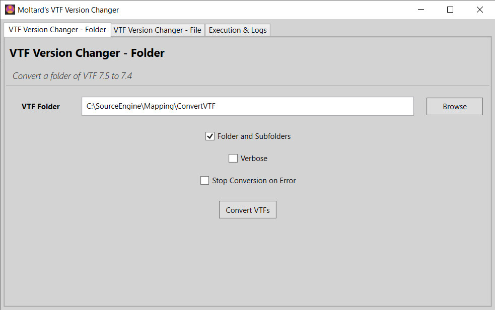 VTFversionChanger [Source Engine] [Modding Tools]