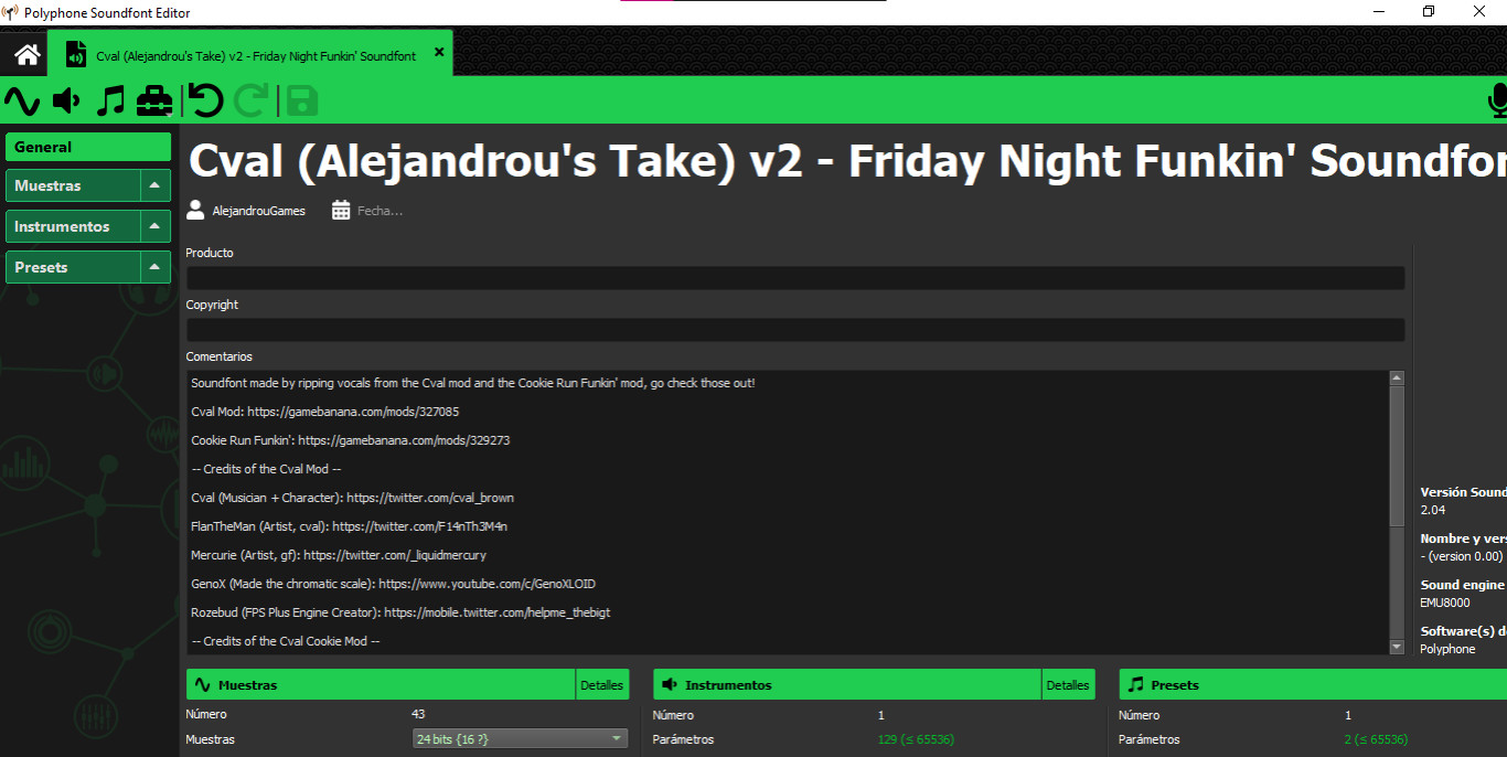 Cval (AD3.'s Take) v2 - FNF Soundfont Modding Tool for Friday Night ...