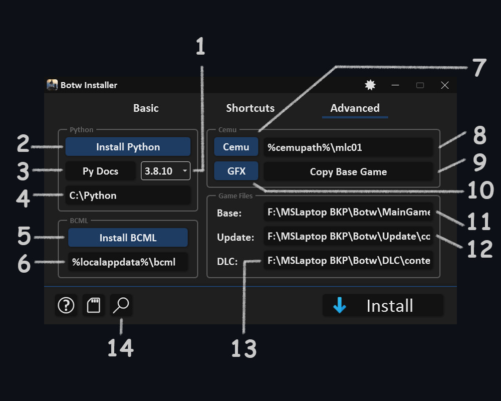 Botw Installer Modding Tool for The Legend of Zelda: Breath of the Wild (WiiU) | BotW Modding Tools
