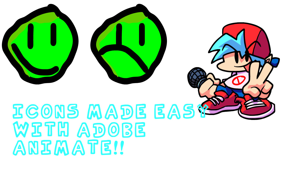 FNF Adobe Animate Icon Tool Modding Tool for Friday Night Funkin' | FNF ...