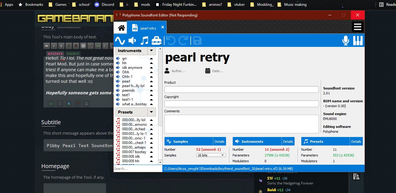 Corrupted Pearl soundfont (Pibby perhaps) [Friday Night Funkin ...