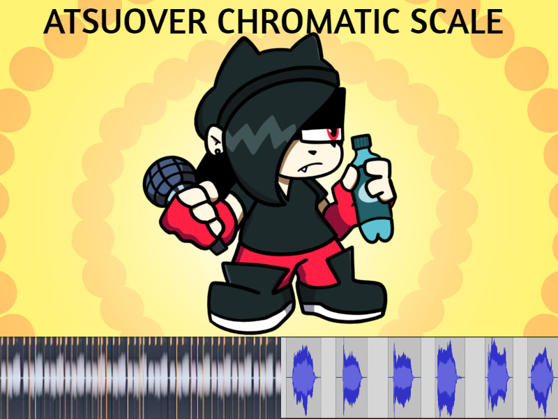 (OBSOLETE) ATSUOVER CHROMATIC SCALE Modding Tool for Friday Night Funkin' | FNF Modding Tools