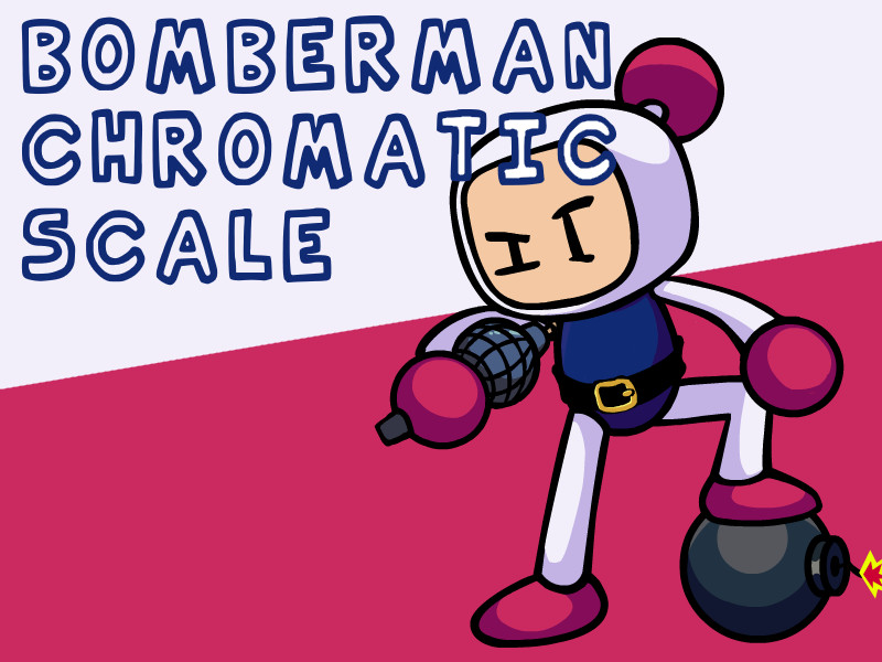 Bomberman Chromatic Scale Modding Tool for Friday Night Funkin' | FNF ...