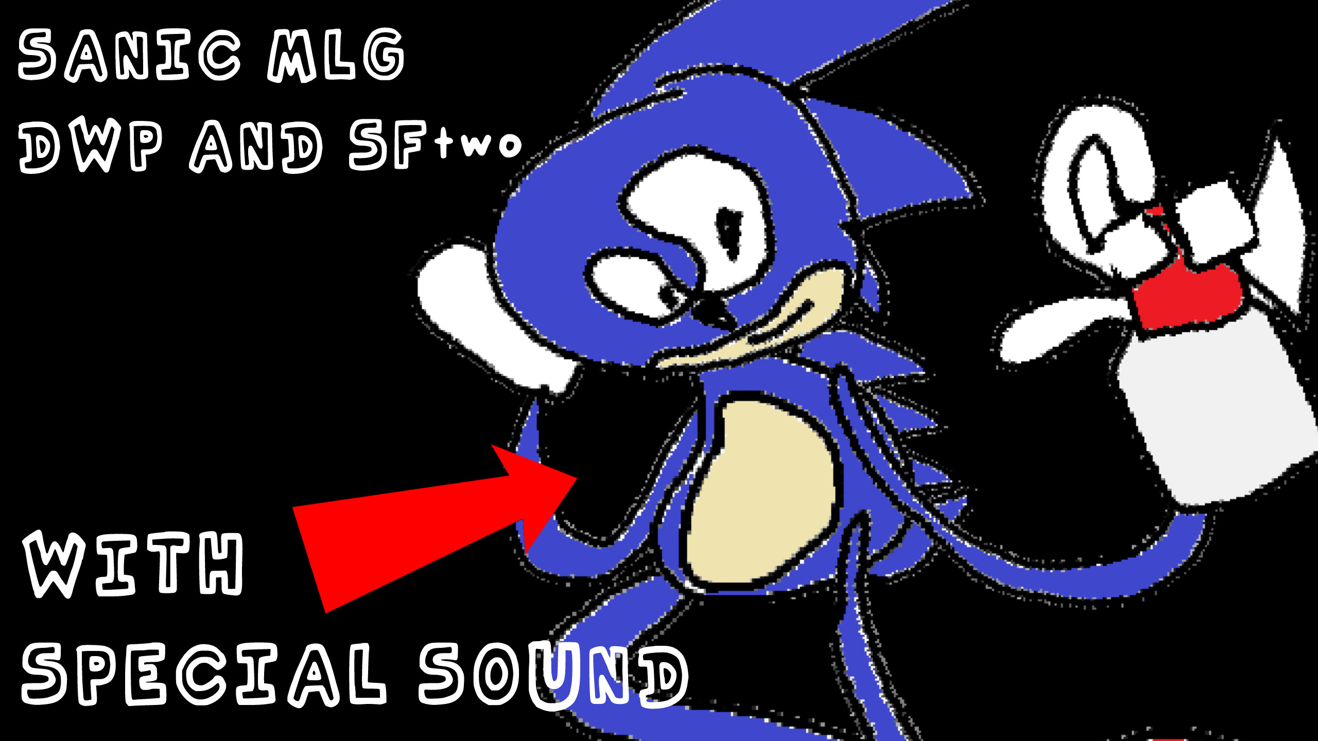 Sanic (MLGChrome) Soundfont Modding Tool for Friday Night Funkin' | FNF ...