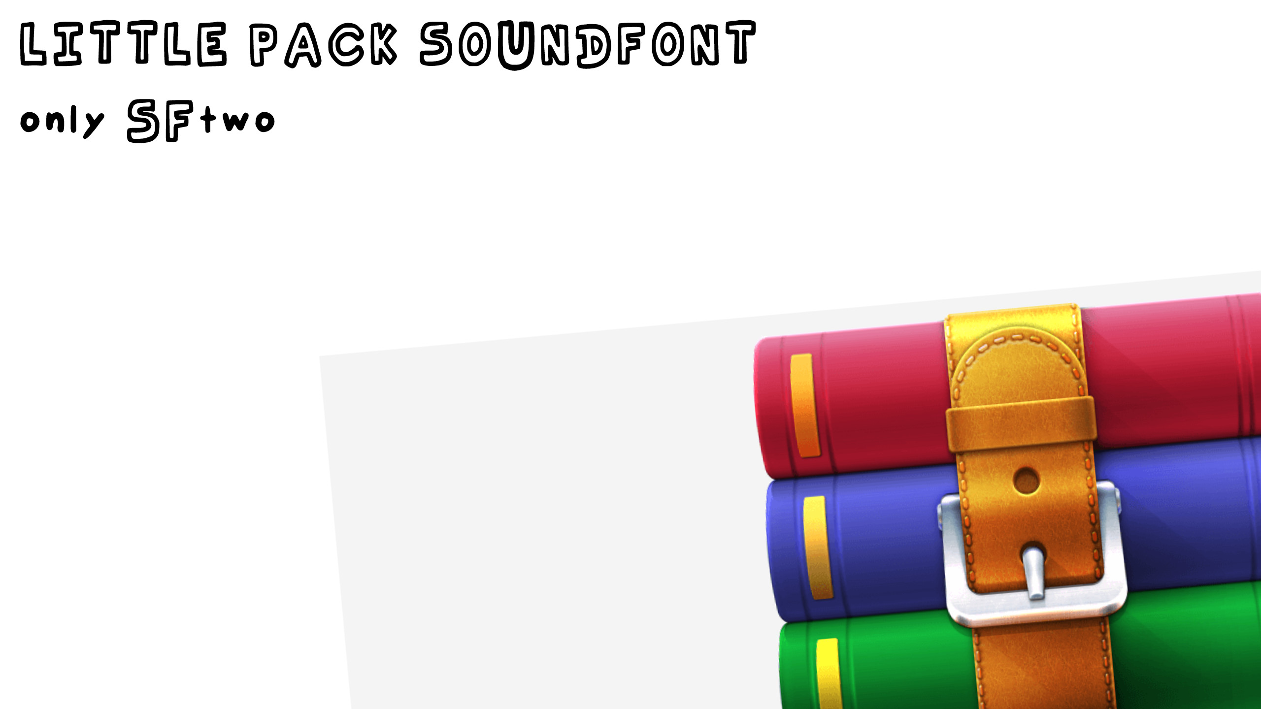 little pack soundfont fnf (only SF2) Modding Tool for Friday Night Funkin' | FNF Modding Tools
