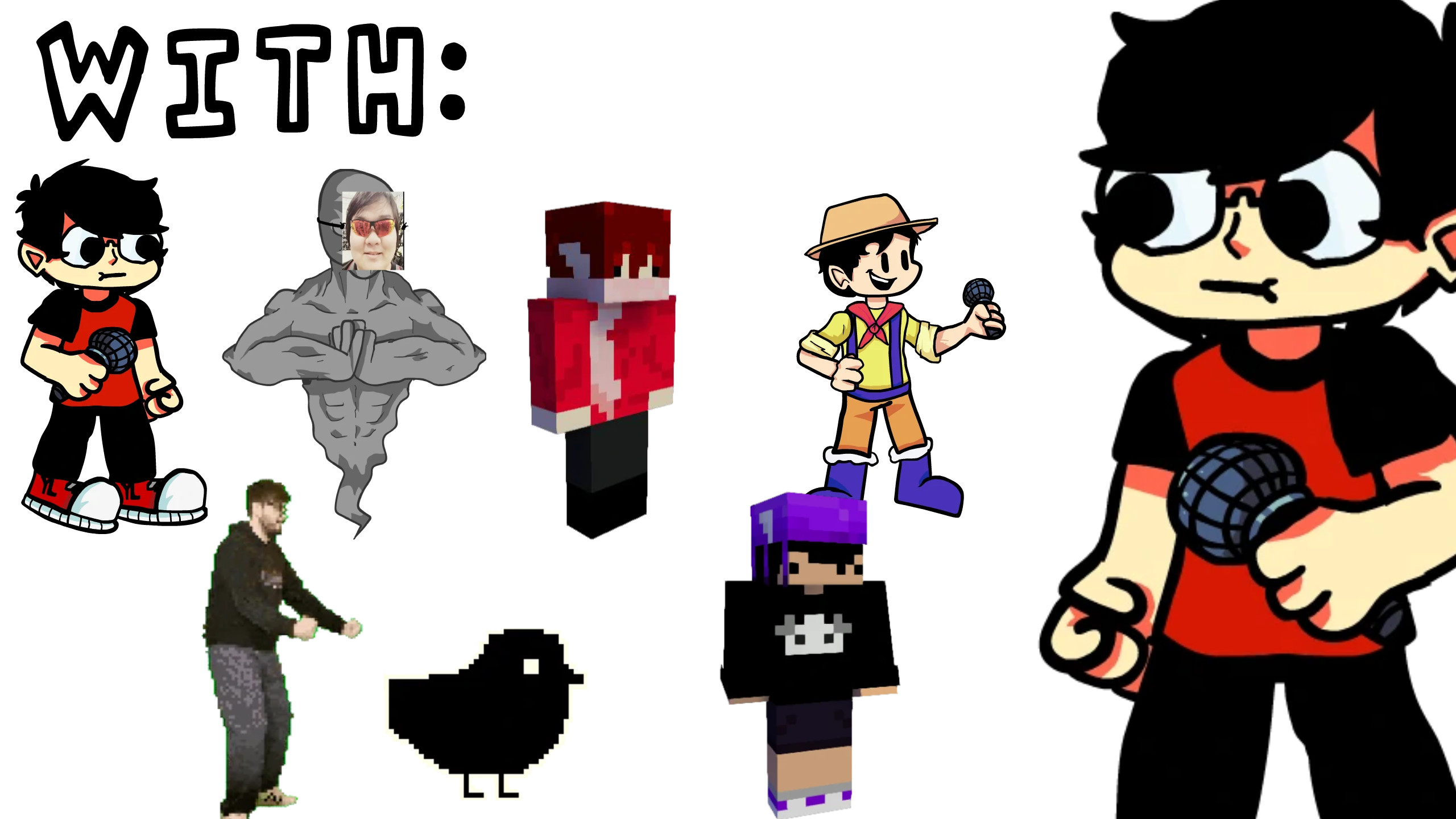 All Characters Yung Lixo Soundfont Modding Tool for Friday Night Funkin ...