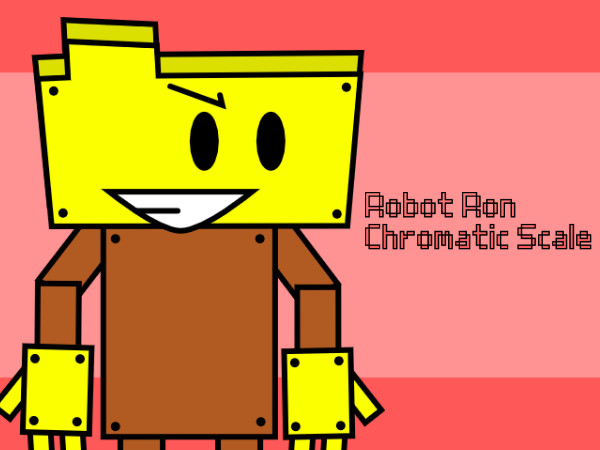 Robot Ron Chromatic Scale Modding Tool for Friday Night Funkin' | FNF ...