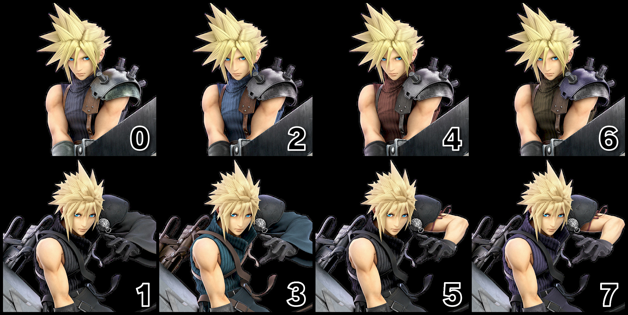 Costume Reference Templates Modding Tool for Super Smash Bros. Ultimate ...