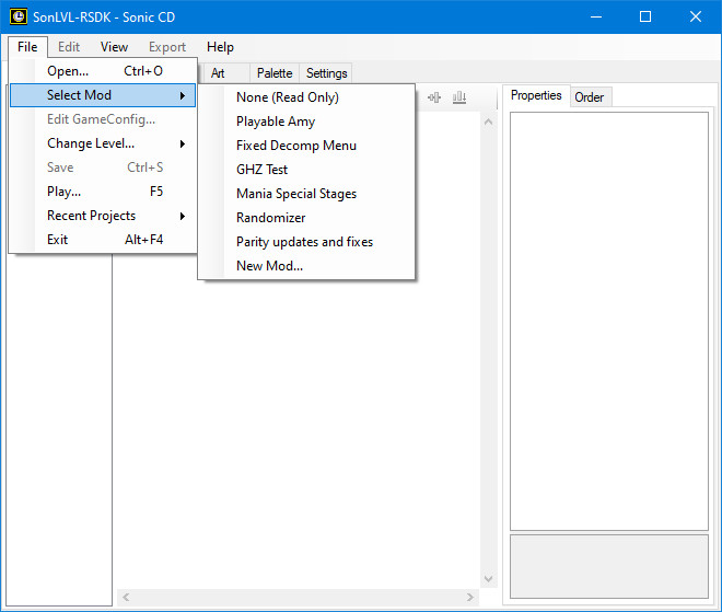 SonLVL-RSDK Modding Tool for Sonic the Hedgehog (2013) | S1 2013 Modding Tools