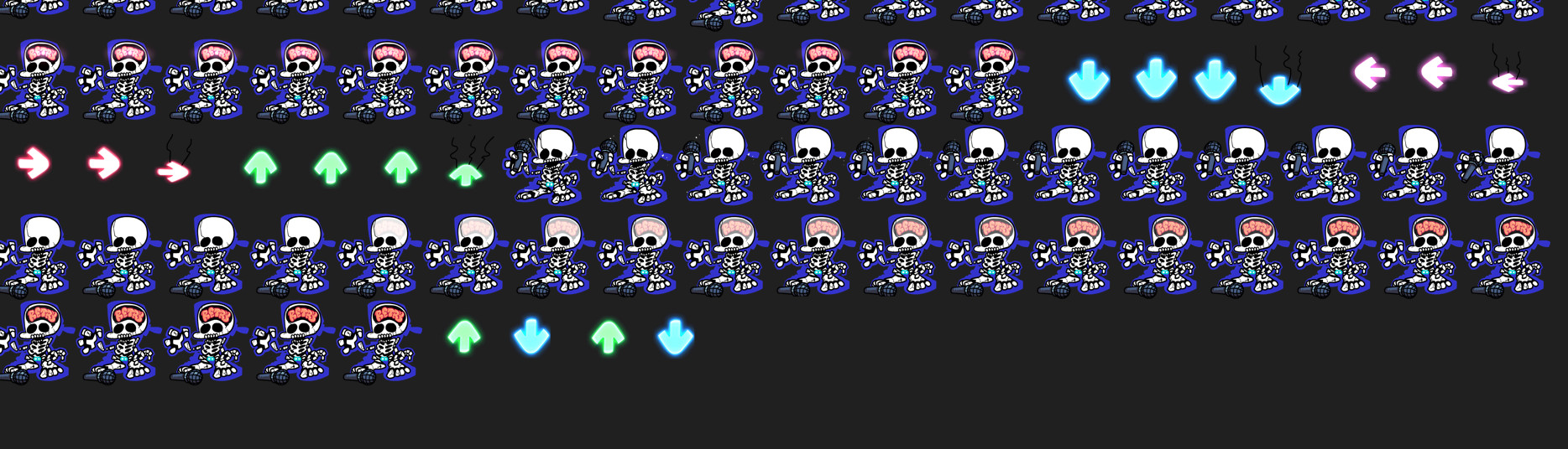 Arrow Over BF(for phych engine) [Friday Night Funkin'] [Modding Tools]