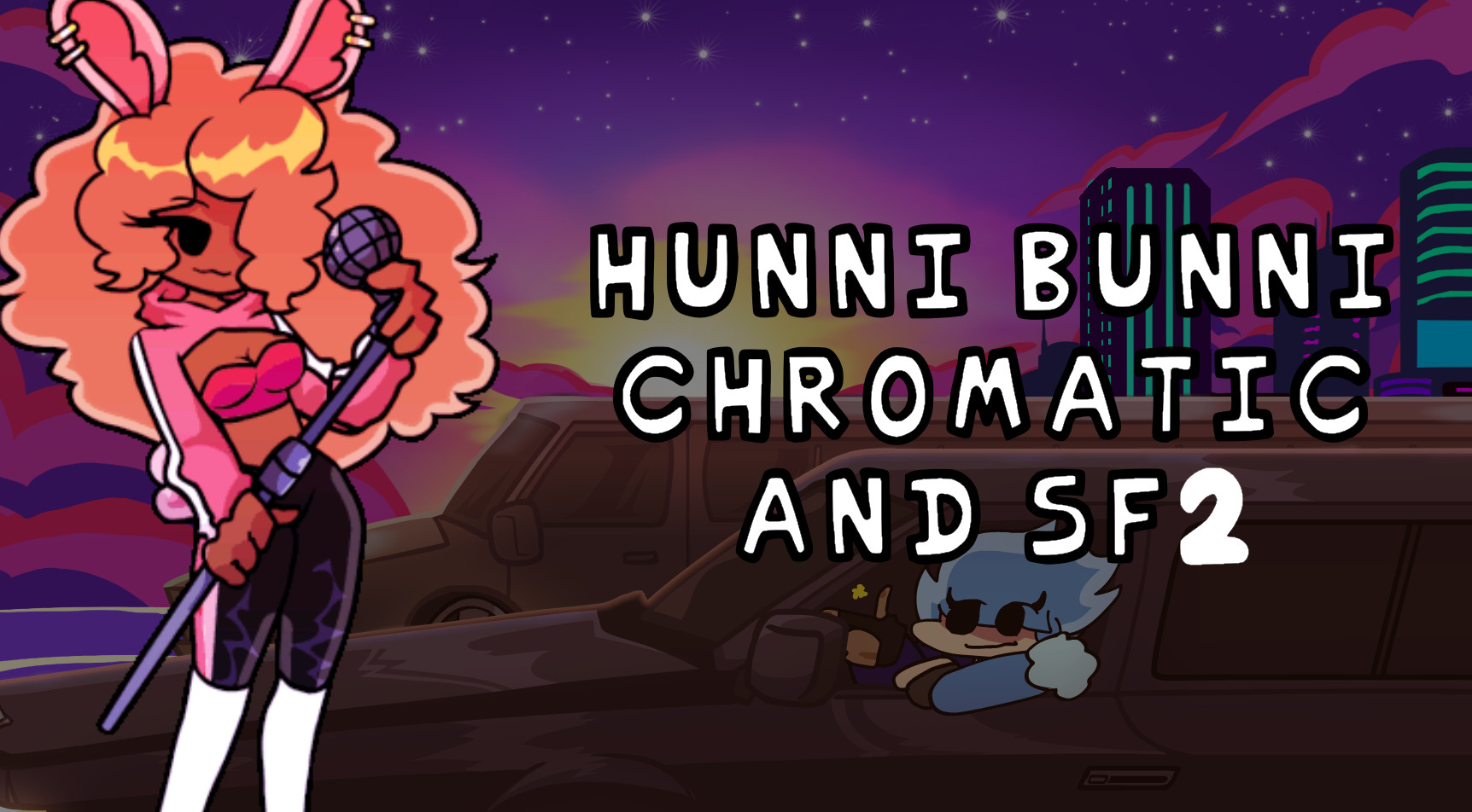 Hunni bunni chromatics & sf2 Modding Tool for Friday Night Funkin' | FNF Modding Tools