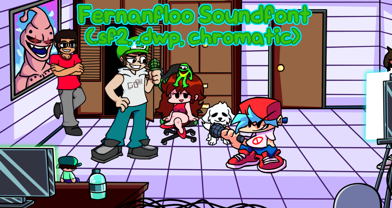 Fernanfloo Soundfont + Chromatic Scale Modding Tool for Friday Night ...