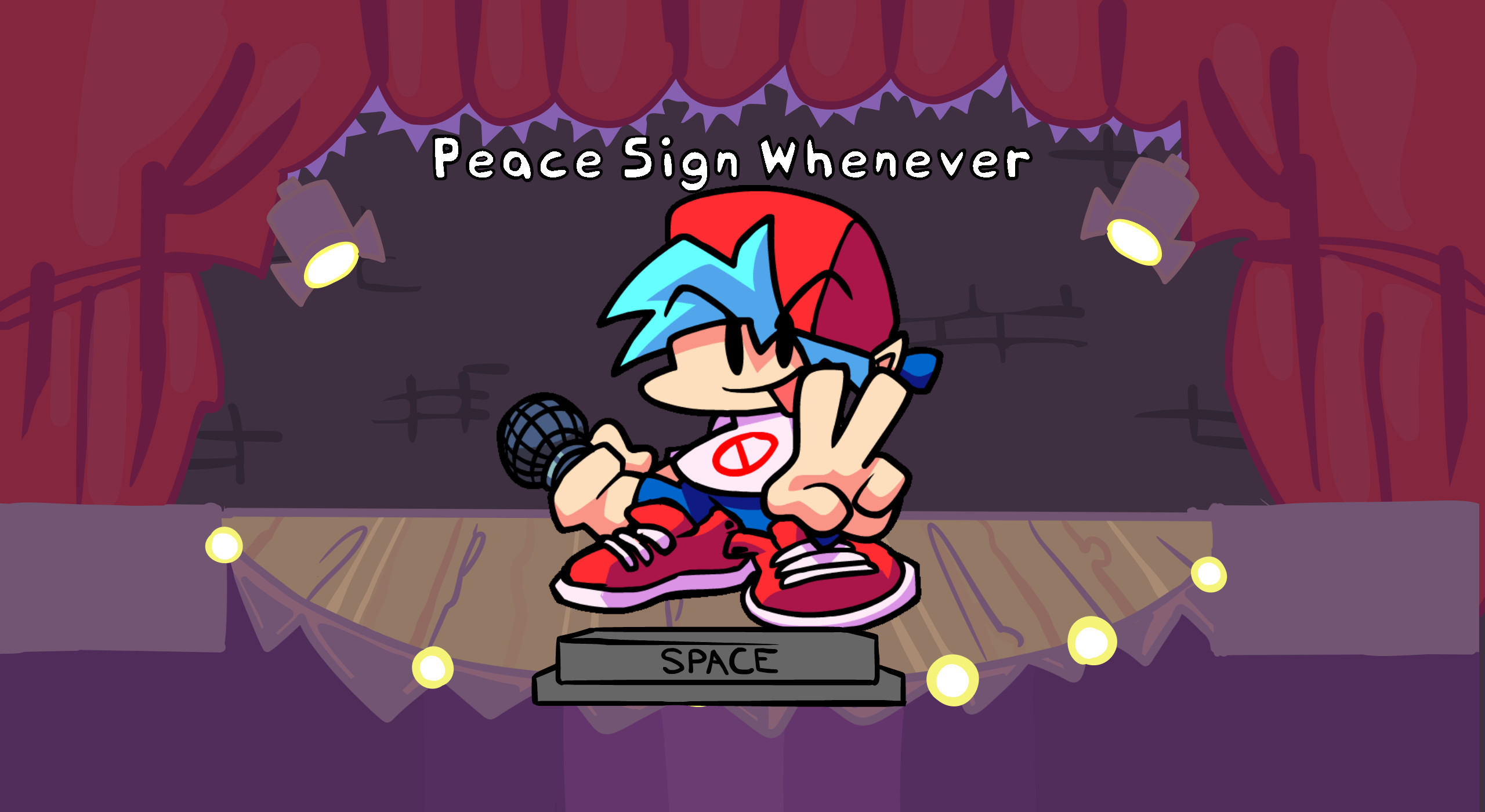 Peace Sign Whenever [Friday Night Funkin'] [Modding Tools]