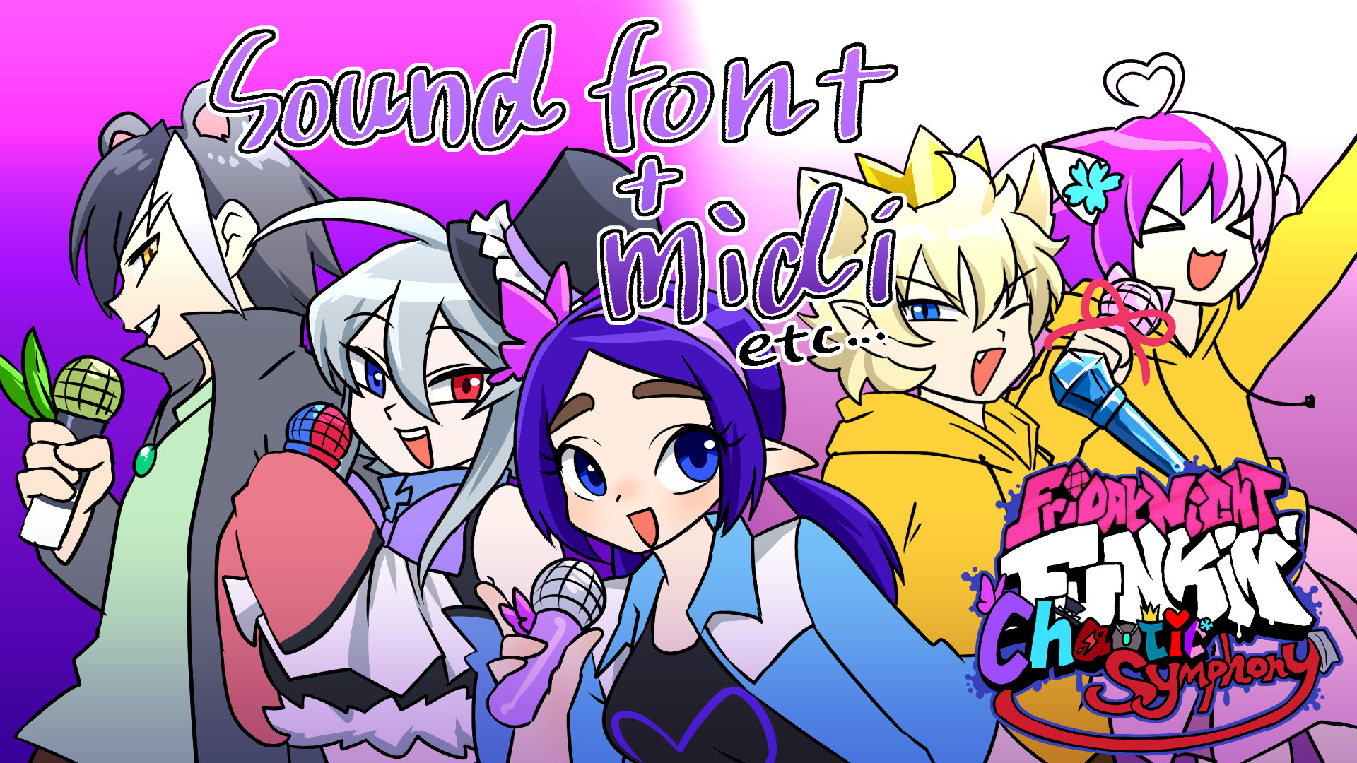 Chaotic Symphony Week1~Week4 SoundFont+Midi Modding Tool for Friday ...