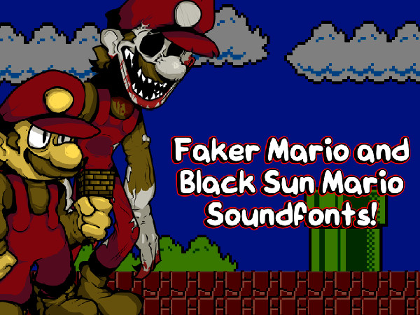 Faker + Black Sun Mario Soundfonts! Modding Tool for Friday Night ...