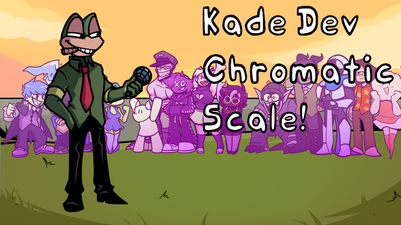 Fanmade Kade Dev Chromatic Scale [Friday Night Funkin'] [Modding Tools]