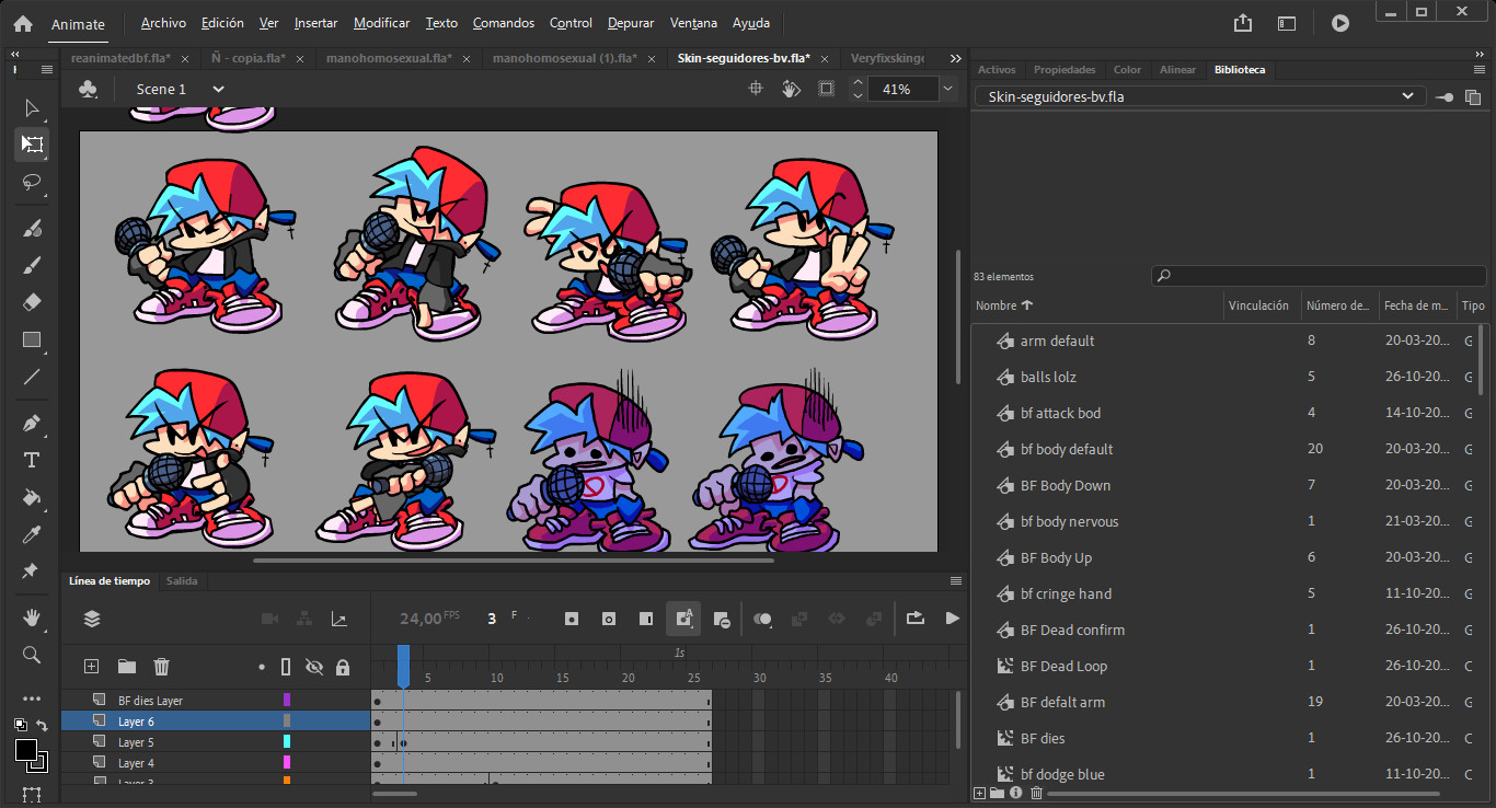 another skin of bf smooth sususususus [Friday Night Funkin'] [Modding ...