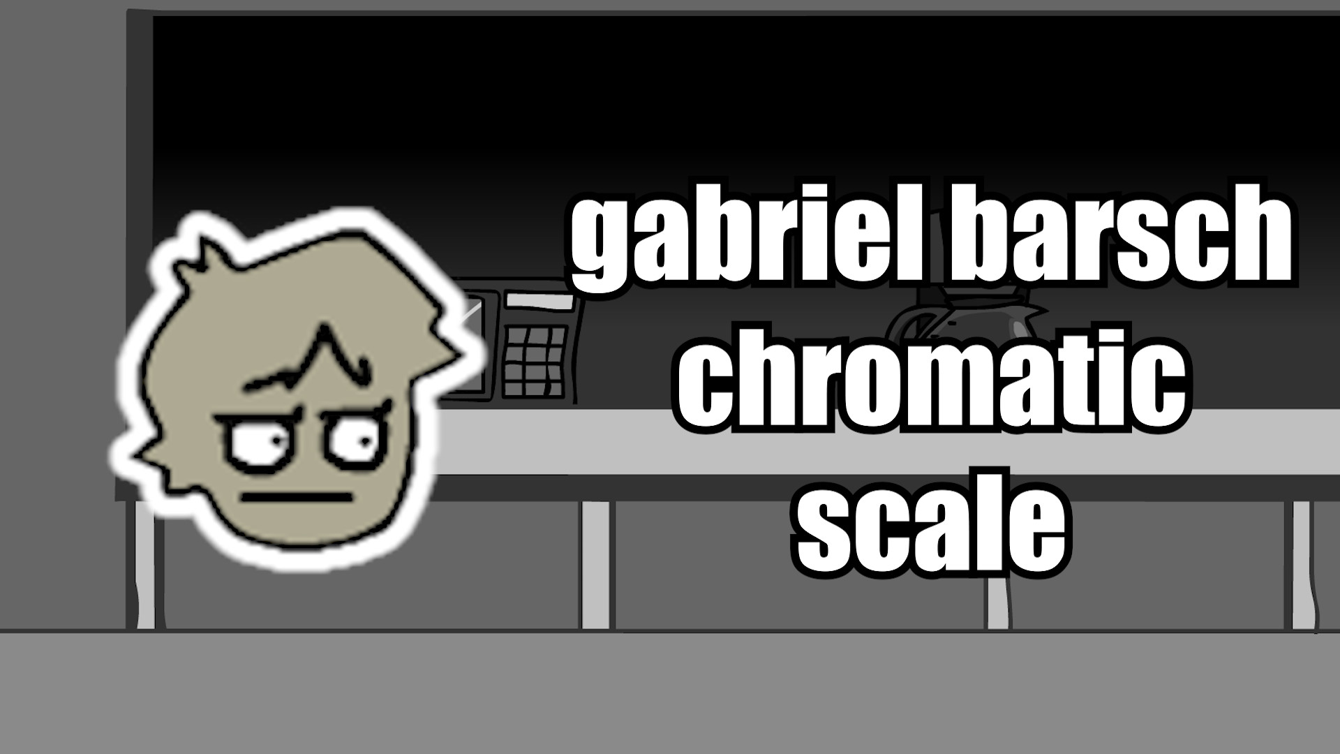 GABRIEL BARSCH CHROMATIC SCALE [Friday Night Funkin'] [Modding Tools]