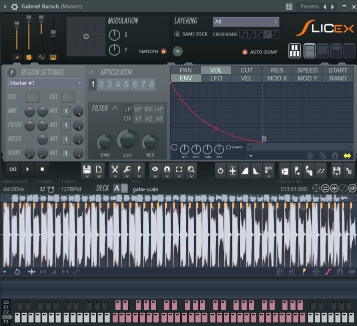 GABRIEL BARSCH CHROMATIC SCALE [Friday Night Funkin'] [Modding Tools]