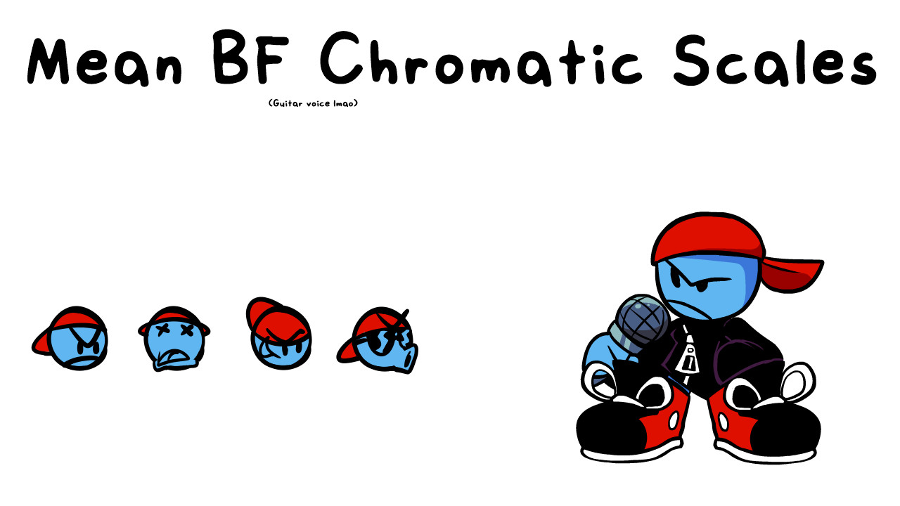 Mean BF Chromatic (+ Voicebank) Modding Tool for Friday Night Funkin ...