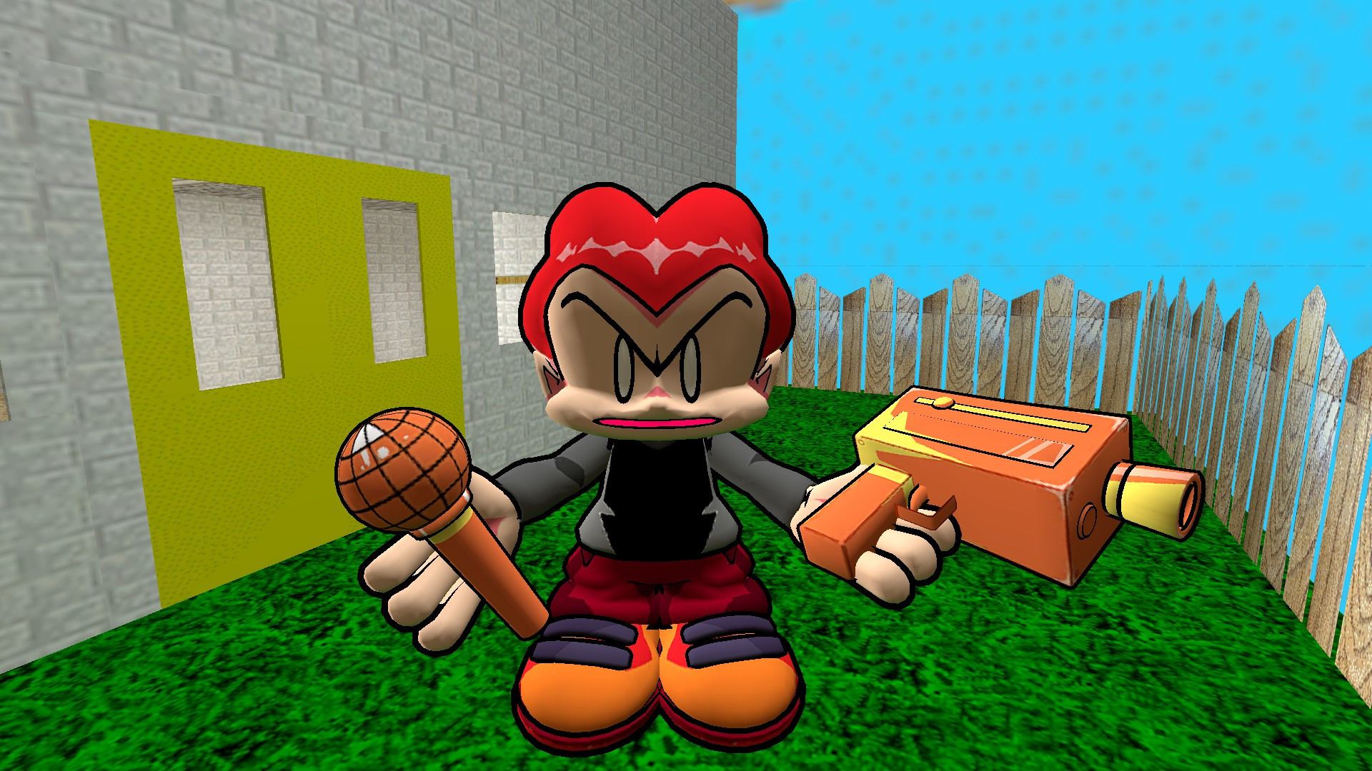 Cyan Boyfriend texture[RICO.FNF UPDATE] Modding Tool for Garry's Mod ...