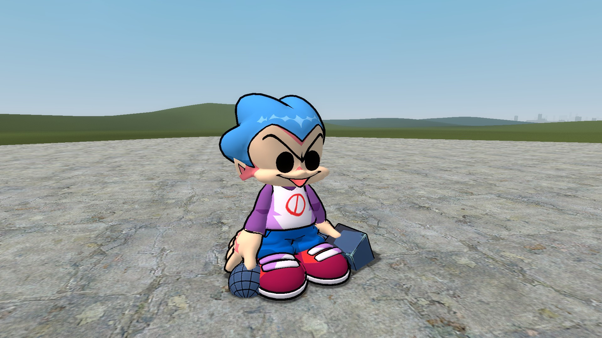 Cyan Boyfriend texture[RICO.FNF UPDATE] Modding Tool for Garry's Mod ...